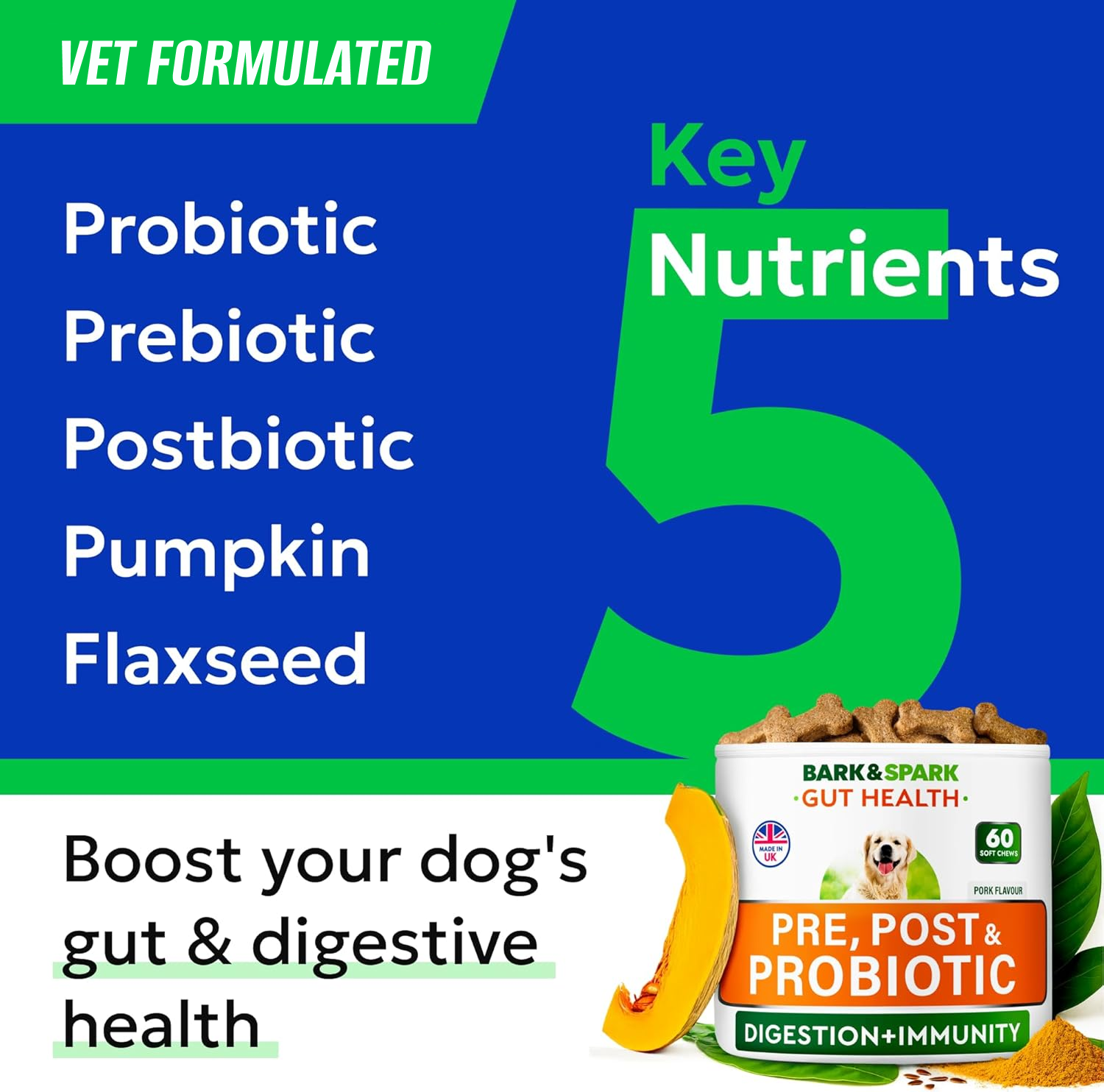 Pre, Pro & Postbiotic – BarkSparkUk